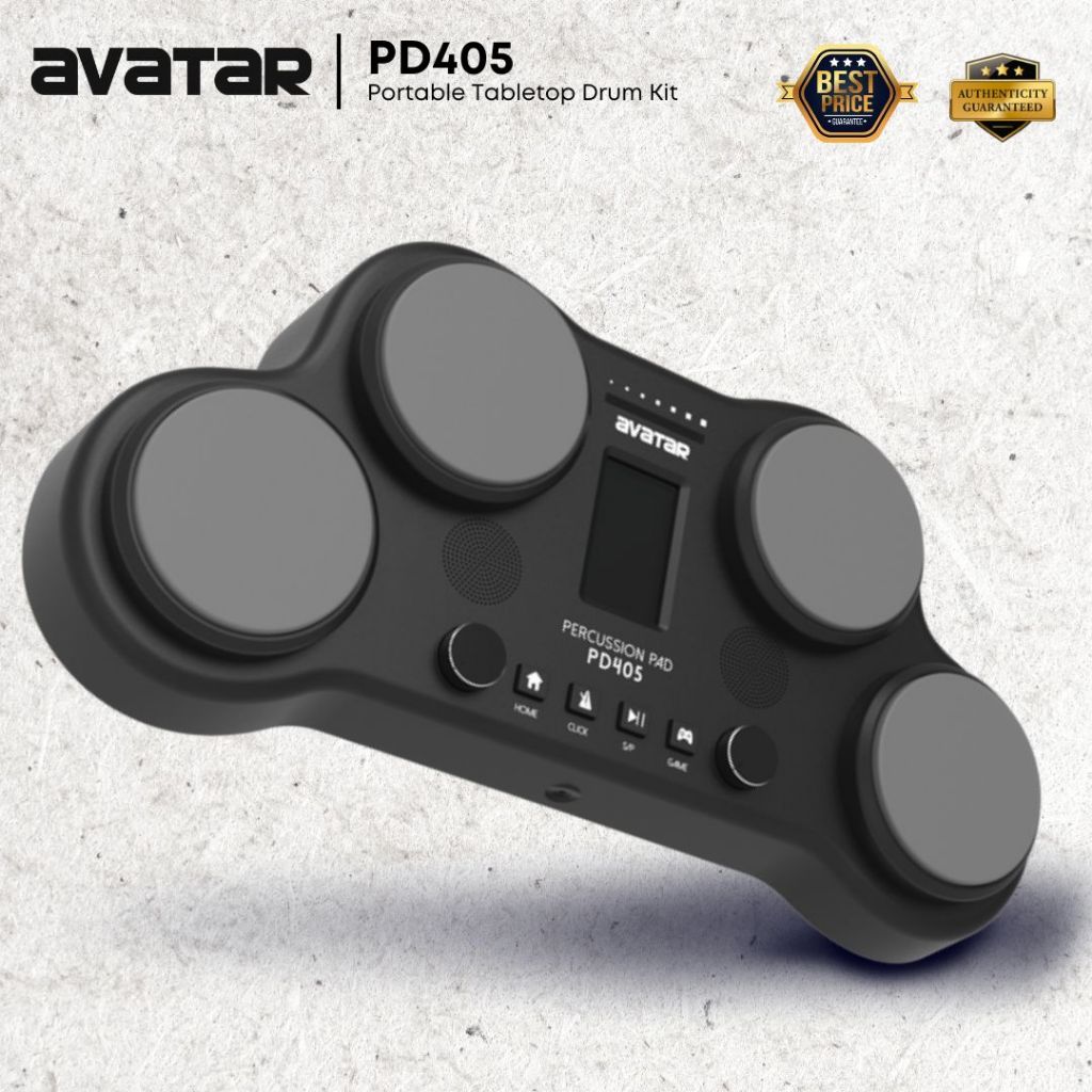 Avatar PD405 Portable Tabletop Drum Kit | Shopee Malaysia