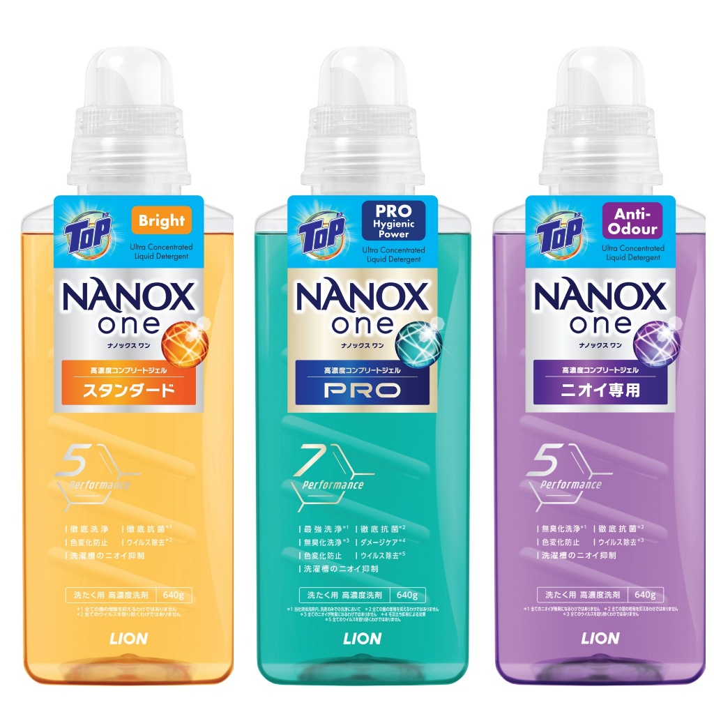 Top Nanox One Ultra Concentrated Liquid Detergent from JAPAN [Pro ...