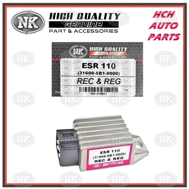 RECTIFIER & REGULATOR - SYM - ESR 110/ E SMART - 31600-SB1-0000 (NK ...