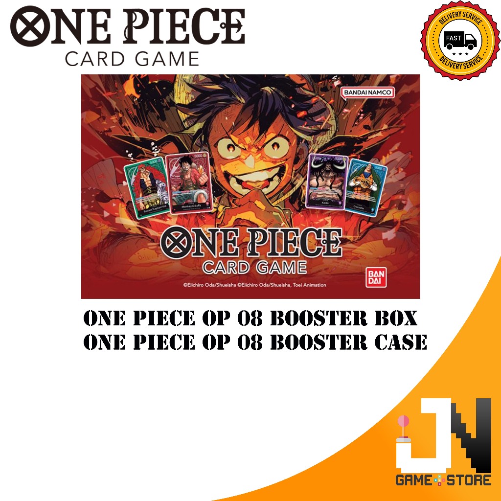 Pre Order (ETA:24/5/24) One Piece TCG OP-08 | OP08 | OP 08 Booster Box / Booster Case | Shopee ...
