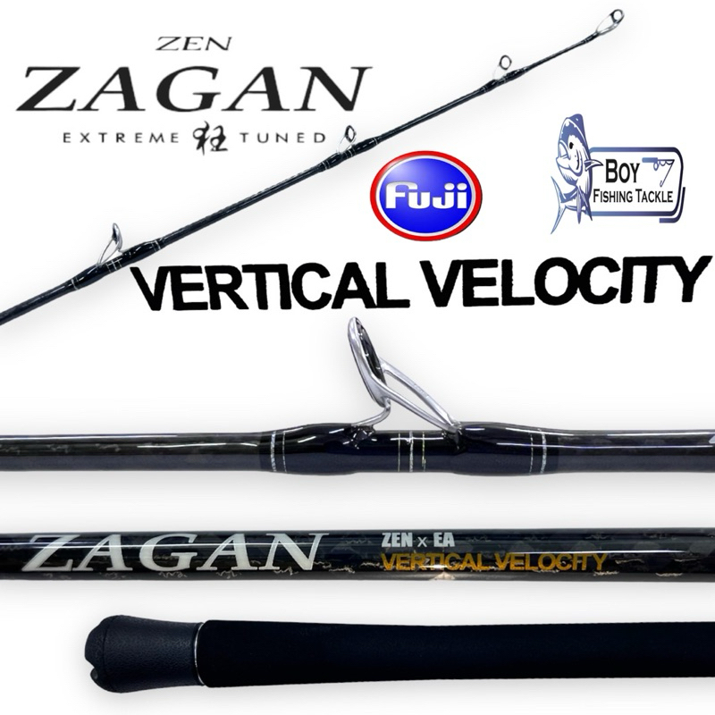 ZEN ZAGAN Vertical Velocity JIGGING ROD BOTTOM ROD FISHING ROD | Shopee ...