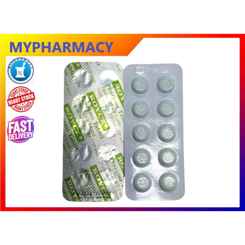 Royce Prozyme Papain Tablet 10's [ Reduce Inflammation / Swelling ...