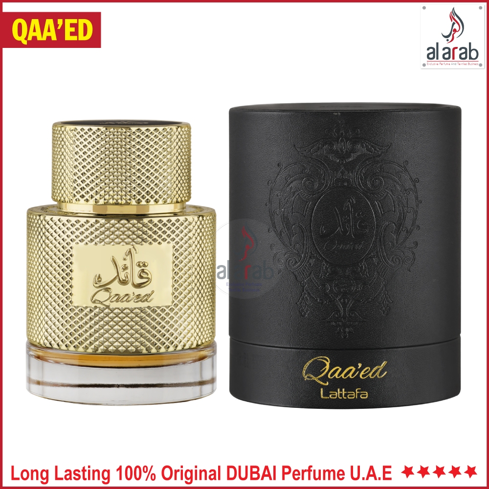 Qaeed By Lattafa EDP Perfume for Men & Women Unisex Perfume 100ml Eau ...