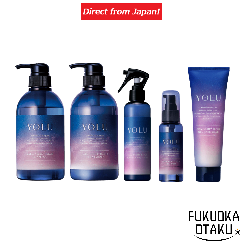 YOLU [Calm Night Repair] Shampoo/Treatment/Hair Mask/Hair Oil/Hair Mist ...