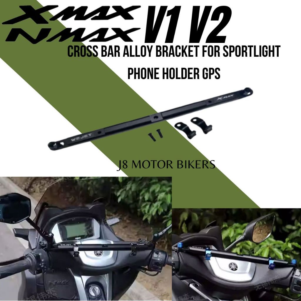 YAMAHA XMAX Cross Bar Handle Bar YAMAHA NMAX XMAX v1 NMAX v2 Cross bar ...