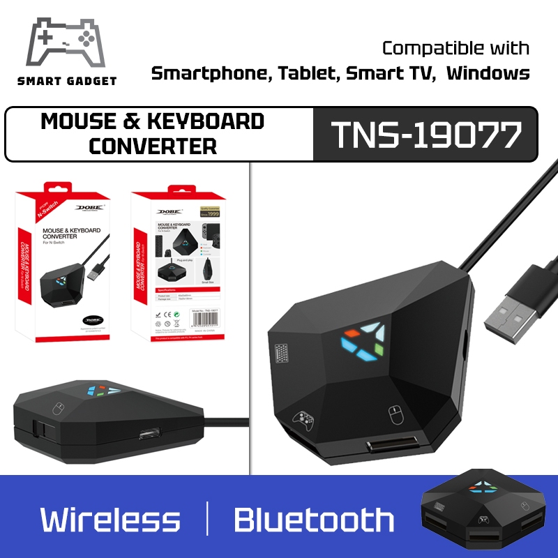 Dobe TNS-19077 Keyboard Mouse Converter Gamepad Controller Adapter for ...