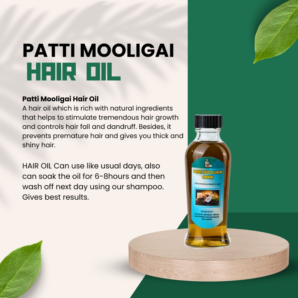[READY STOCK] Paati Mooligai Ennai (Hair Oil , Hair Shampoo , Hair ...