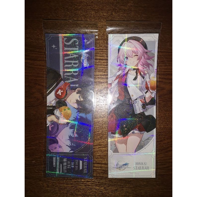 [HSR] HONKAI STAR RAIL x KFC Holo Ticket + Acrylic Set Limited Edition ...