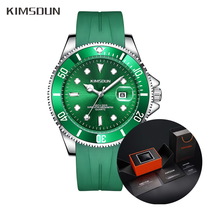 [OFFICIAL] KIMSDUN Men's Watch Rubber Waterproof Quartz Jam Tangan ...