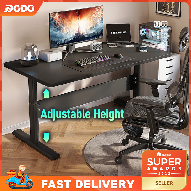 Lift Computer Office Table Adjustable Height Gaming table Lifting Study ...