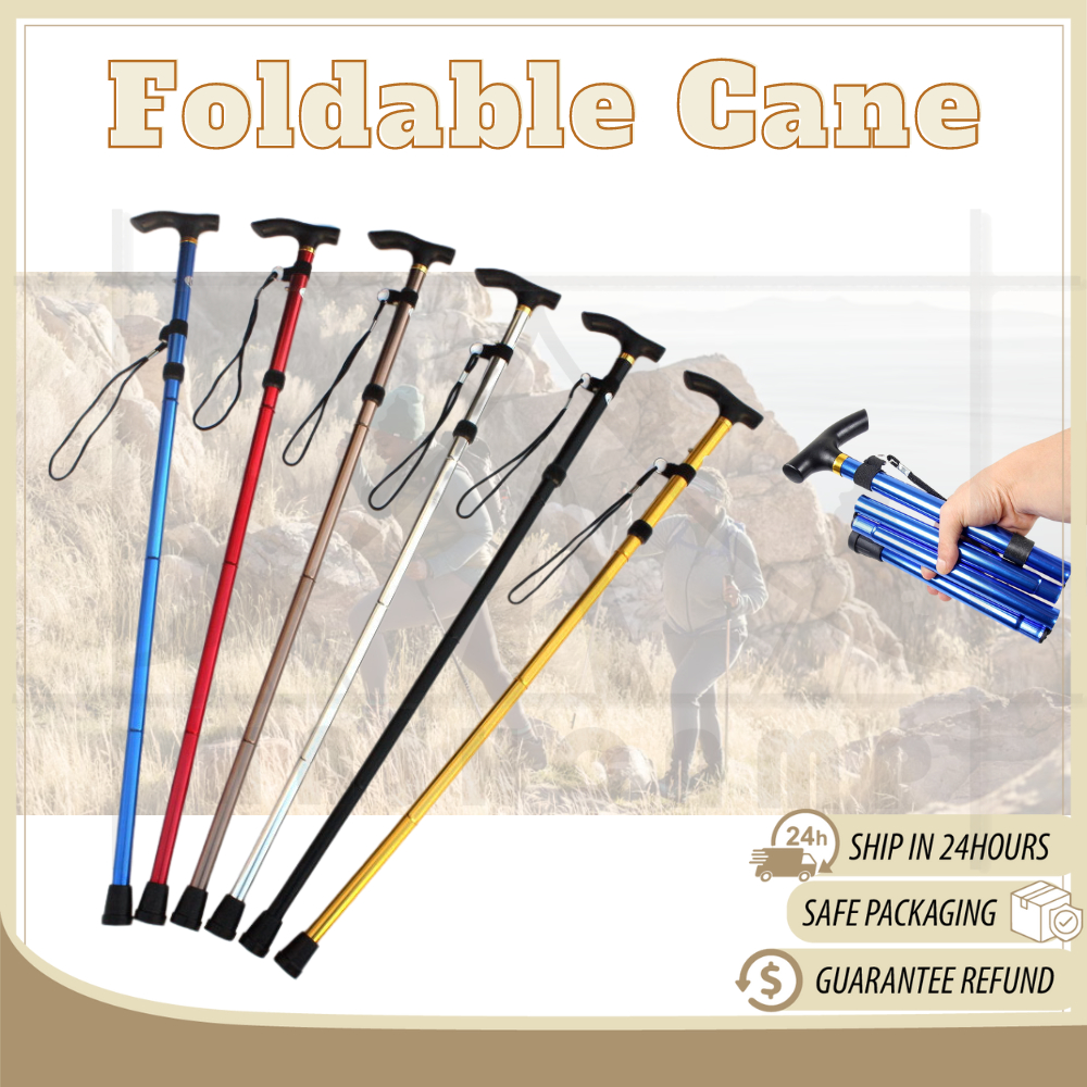 Adjustable Trekking Sticks Hiking Pole Aluminium Knee Support For ...