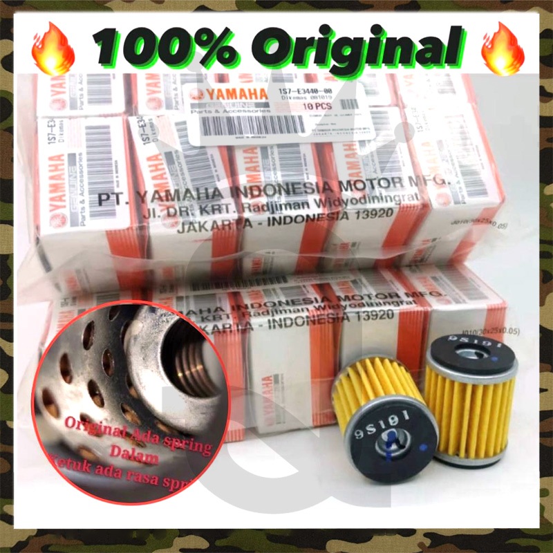 LC 4T OIL FILTER PENAPIS MINYAK HITAM YAMAHA LC135 Y15 Y16 LAGENDA Z ...