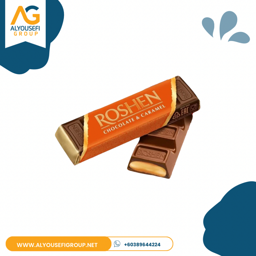 Roshen Milk Chocolate Bars with Caramel Fillings ( 1 PIECES ) | Shopee ...