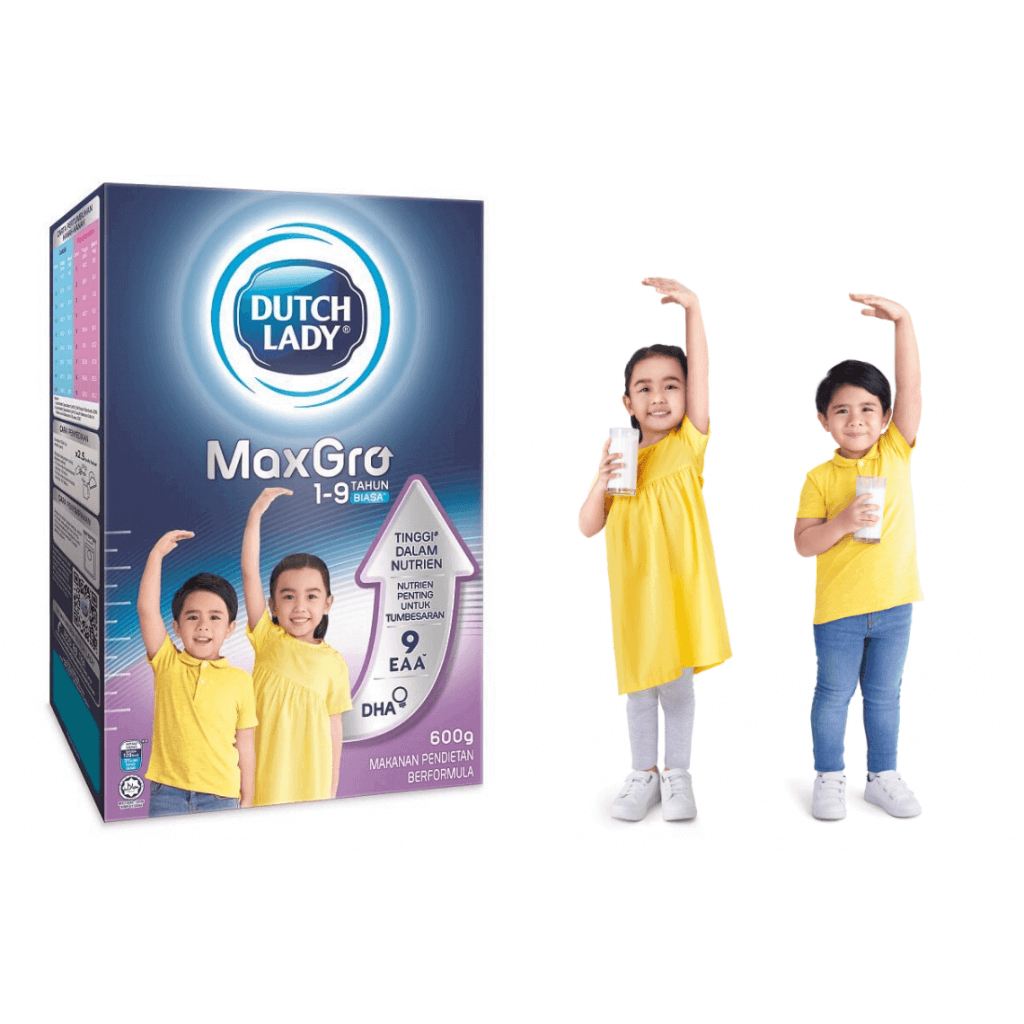 DUTCH LADY MAXGRO 1-9 TAHUN 600G | Shopee Malaysia