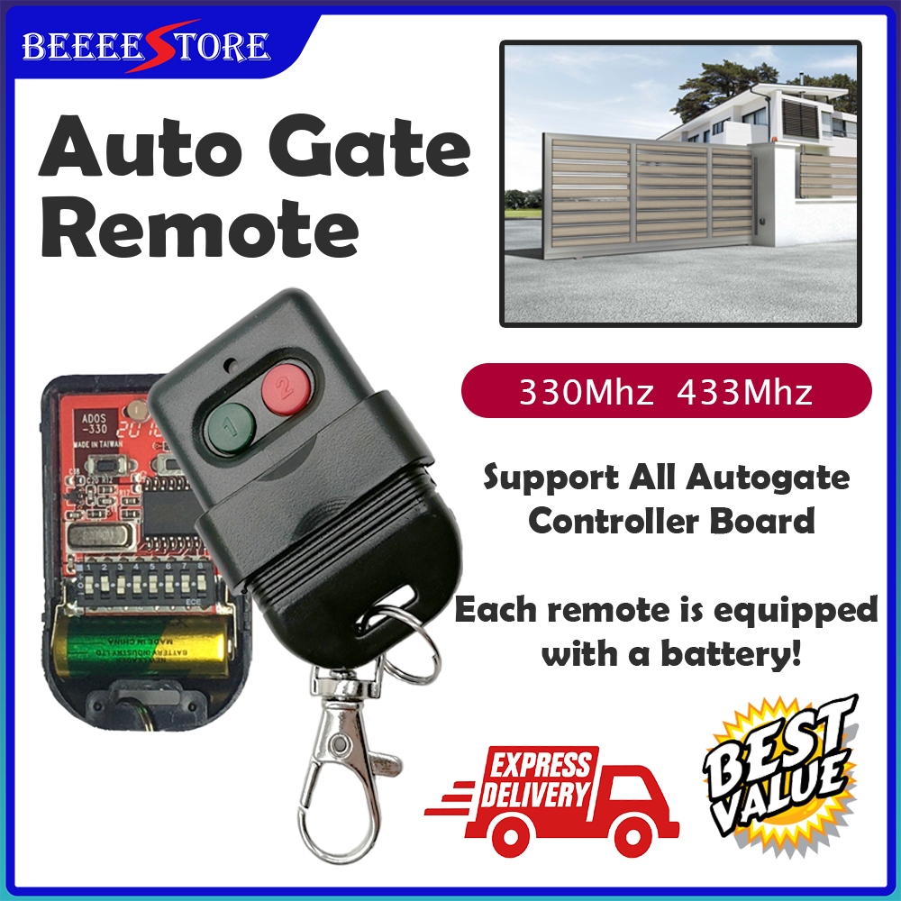 AUTO GATE REMOTE 330MHz / 433MHz Remote Control👍AUTOGATE👍 | Shopee Malaysia