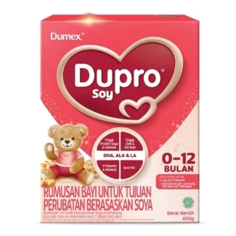 Dupro Soy 400g x 6 (0 - 12 Months) Expired June 2025 | Shopee Malaysia