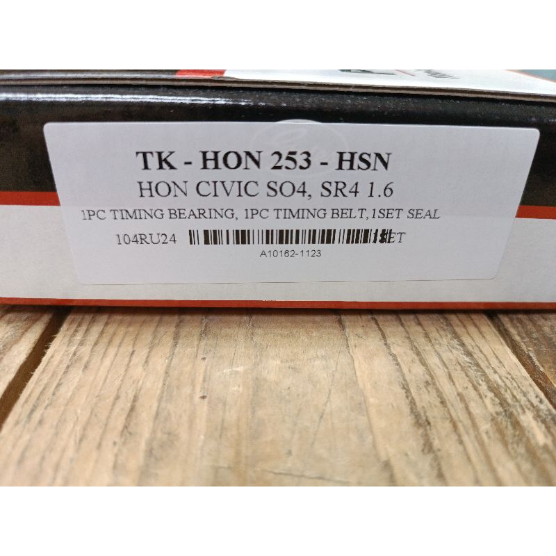 GATES HONDA CIVIC ( SO4 / SR4 ) 1.6 ( 1998- ) SOHC ( D16 ) TIMING KIT ...