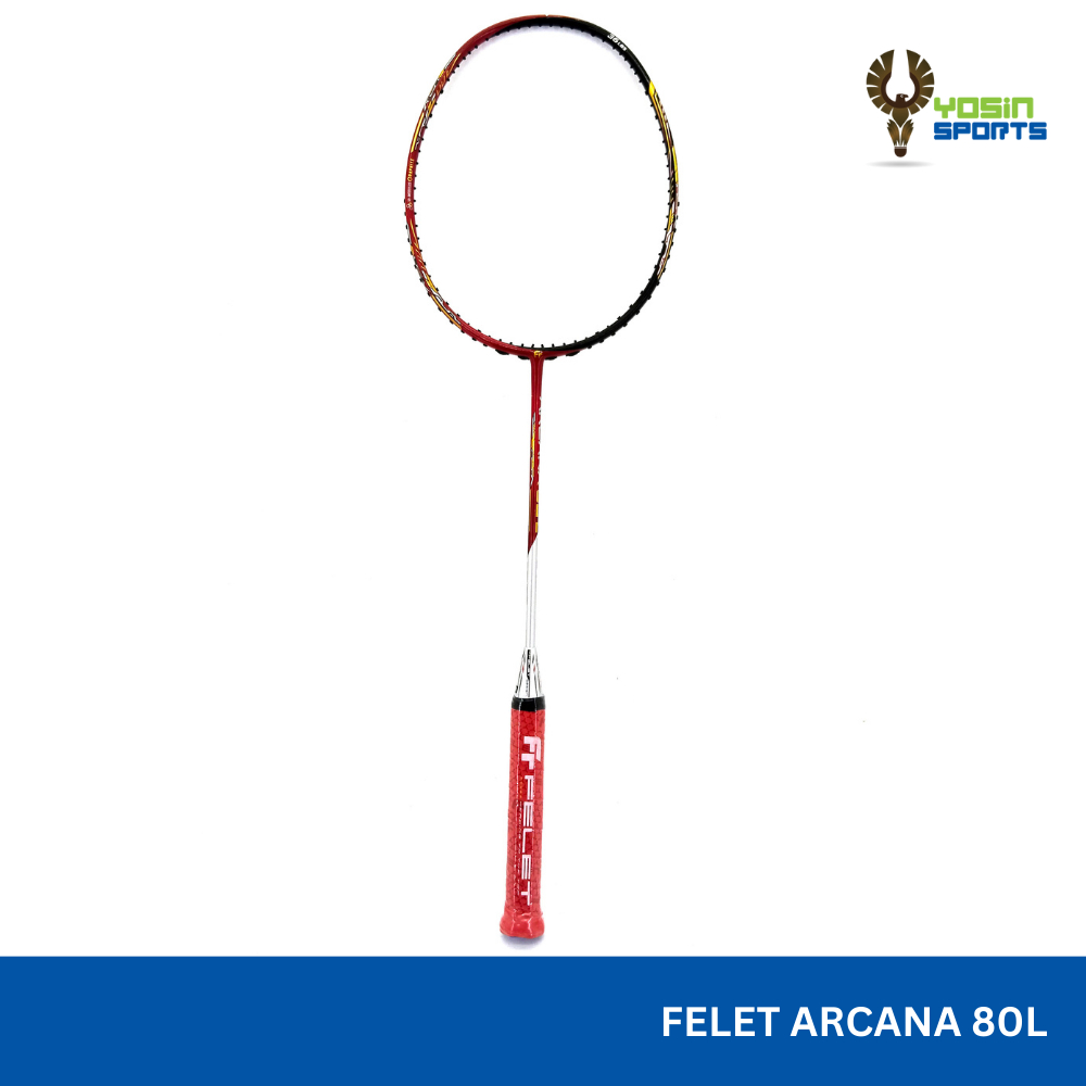 FELET ARCANA 80L Badminton Racket + Free String & Grip | Shopee Malaysia