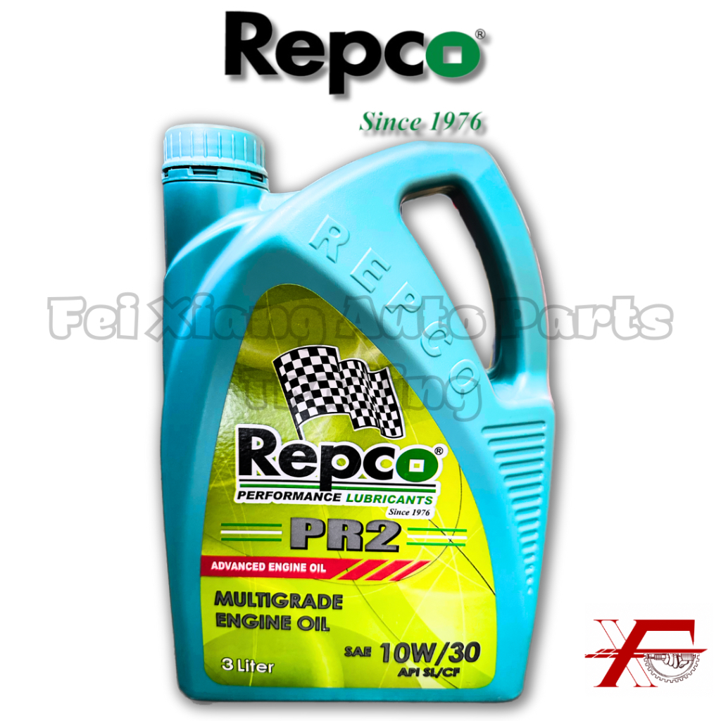 REPCO PR2 10W/30 API SL CF Multigrade Engine Oil [3 Liter] | Shopee ...