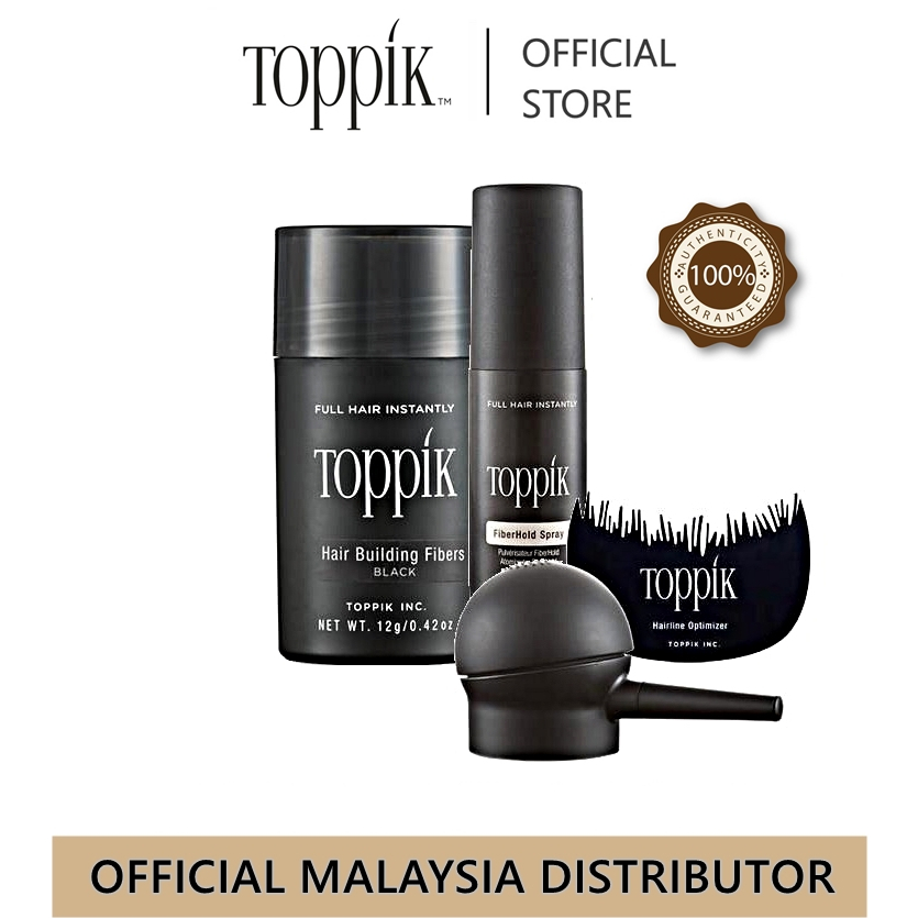 Toppik Starter Pack 4 In 1 | Shopee Malaysia