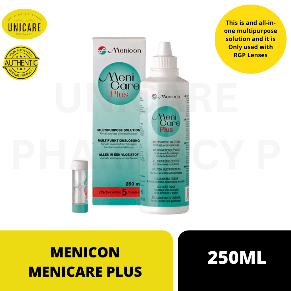 MENICON MENICARE PLUS MULTIPURPOSE SOLUTION (250ML) | LARUTAN PELBAGAI ...