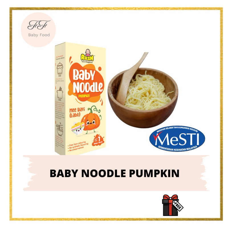 Baby Noodle Noodles 7 month 8 bulan / 9 10 / 11 12 / 1 / 2 tahun Mee ...