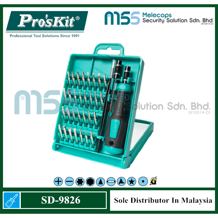 Pro'skit SD-9826 33 In 1 Precision Electronic Screwdriver Set | Shopee ...