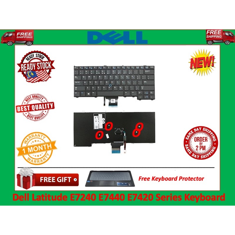 Keyboard DELL Latitude E7440 E7420 series | Shopee Malaysia
