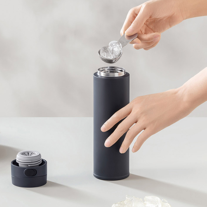 Xiaomi Mijia Thermal Flask Vacuum Cup Pop-Up Version 2 - MJTGB01PL 480ml Thermos Bottle | Shopee ...