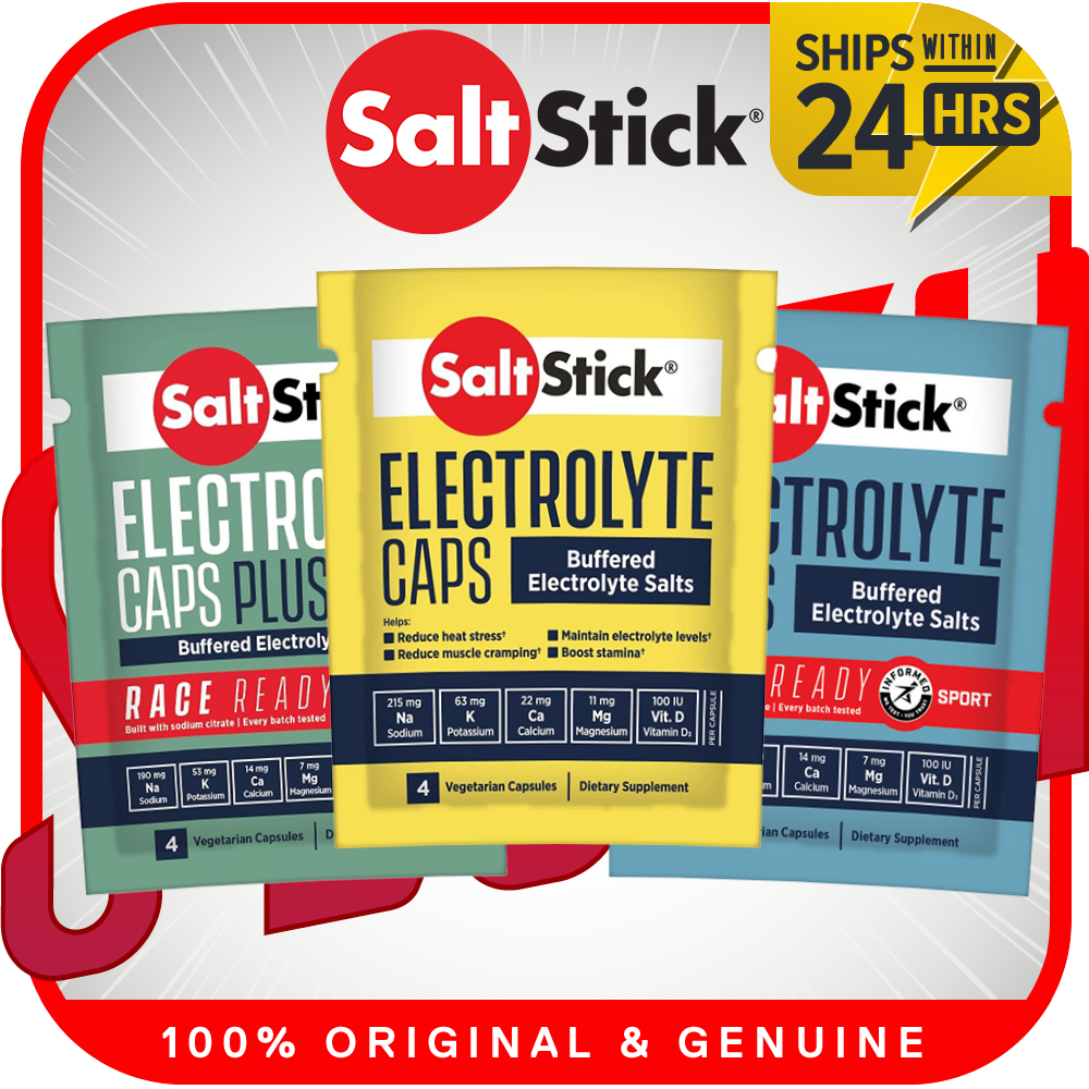 GENUINE SaltStick Caps / SaltStick Race Ready Caps Plus, Electrolyte ...