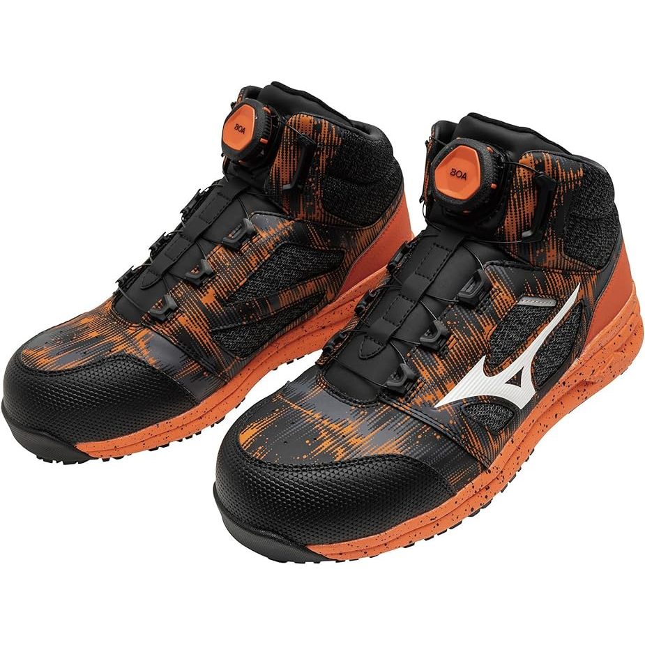 LIMITED ITEMS MIZUNO work boot /safety shoes [ ALMIGHTY F1GA2200 / BOA ...