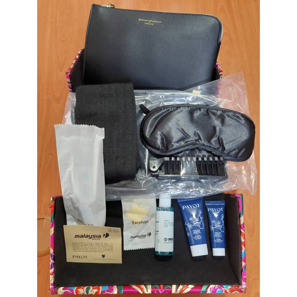 BRAND NEW!!! Malaysia Airlines (MAS) Business Class Amenity Kit Jan ...