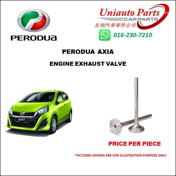 PERODUA AXIA ENGINE EXHAUST VALVE | Shopee Malaysia