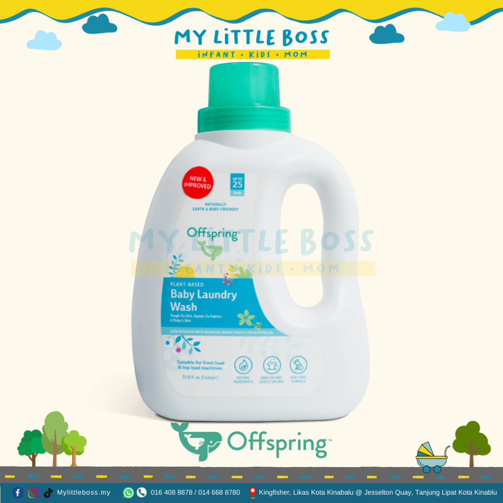 Offspring Baby Laundry Detergent (1 Litre) | Shopee Malaysia