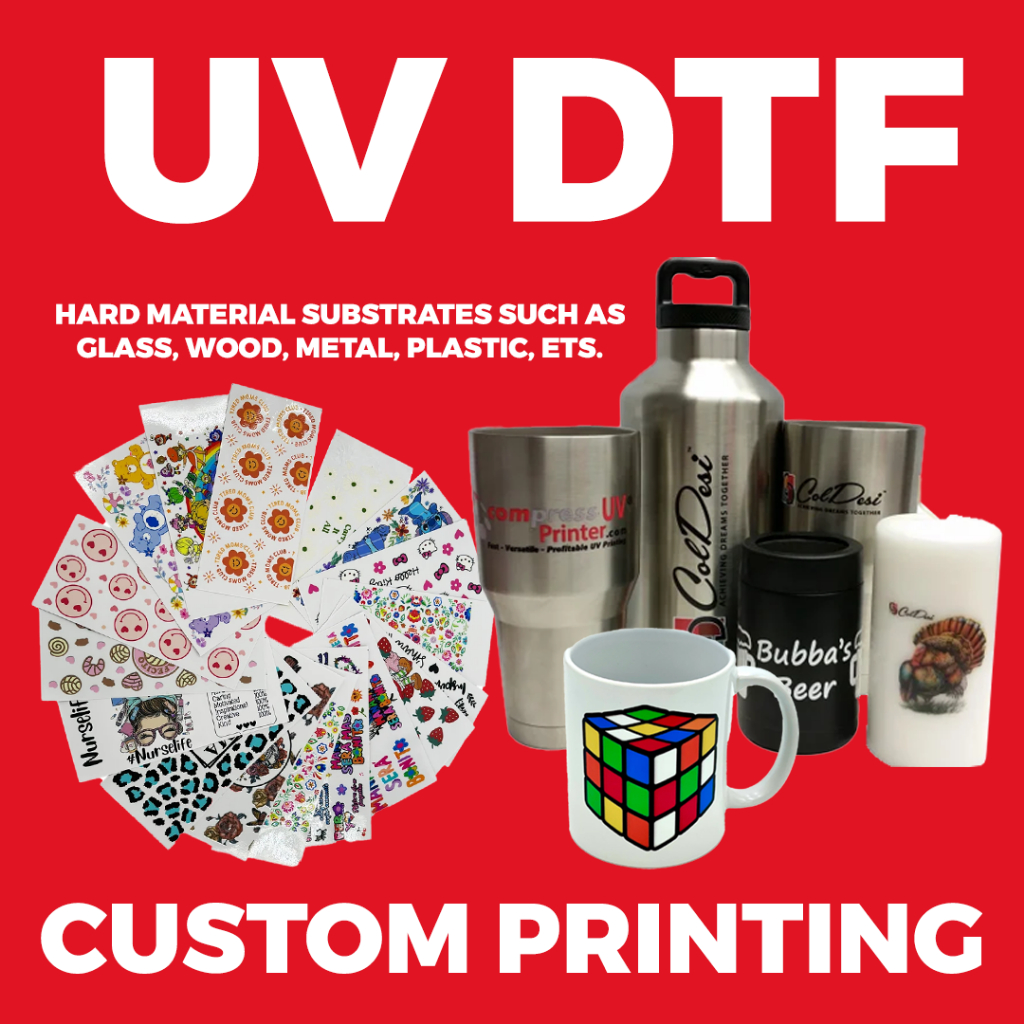 UV DTF Custom Printing for UV-DTF Film Sticker Transfer Direct Price A4 ...