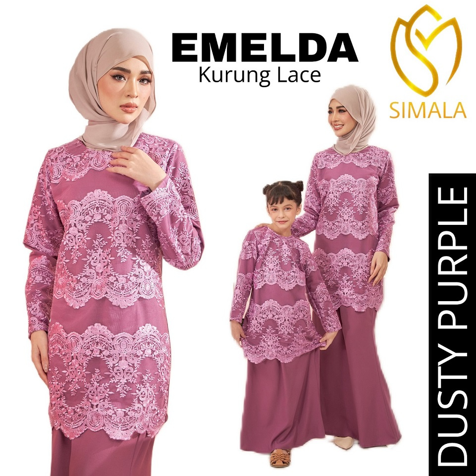( RAYA 2026 )(DEWASA) 🔥EMELDA KURUNG RENDA🔥 - BAJU KURUNG RENDA dengan ...