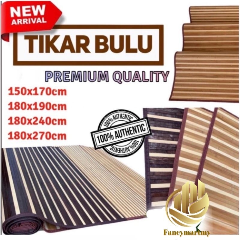 ️ tikar Buluh / BAMBOO MAT/ Tikar benang Gulung / Carpet floor mat ...