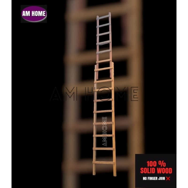 16 step - 12 Step Tangga lipat Solid kayu, Tangga Lipat TMB, Foldable ...
