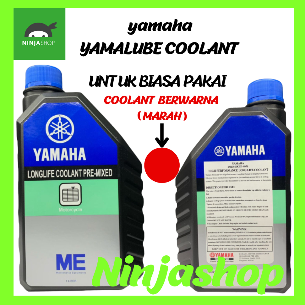 YAMALUBE YAMAHA COOLANT LC135 / Y15ZR / Y15 V1 V2 100% YAMAHA HONG ...