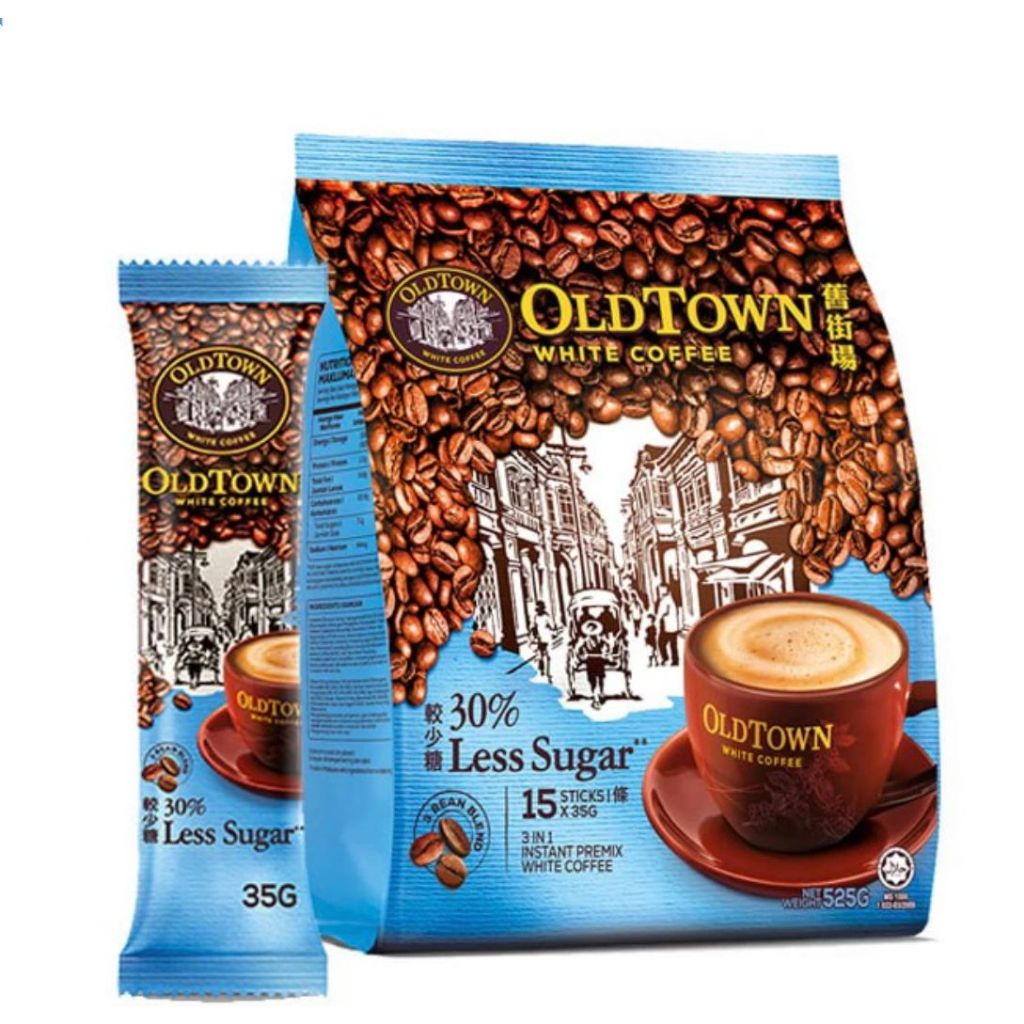 OldTown White Coffee - Less Sugar 15x35g / 3in1 Classic 15x38g | Shopee ...