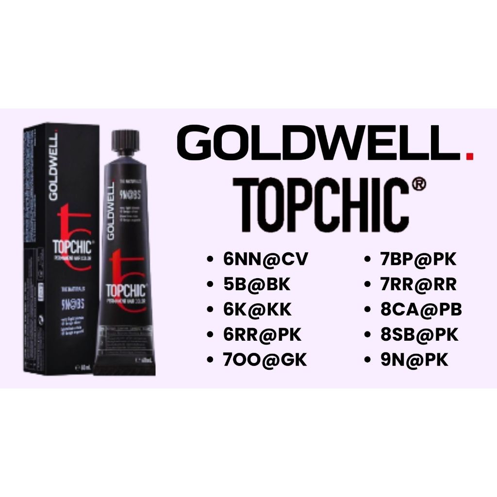 GOLDWELL TOPCHIC ELUMENATED COLOR 60ml (NATURALS / FASHION SHADES ...