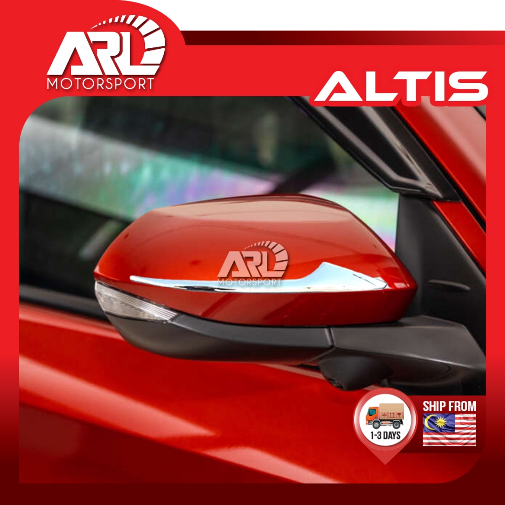 Toyota Corolla Altis 12th E210 ZRE210 ZRE211 Side Mirror Chrome Lining ...