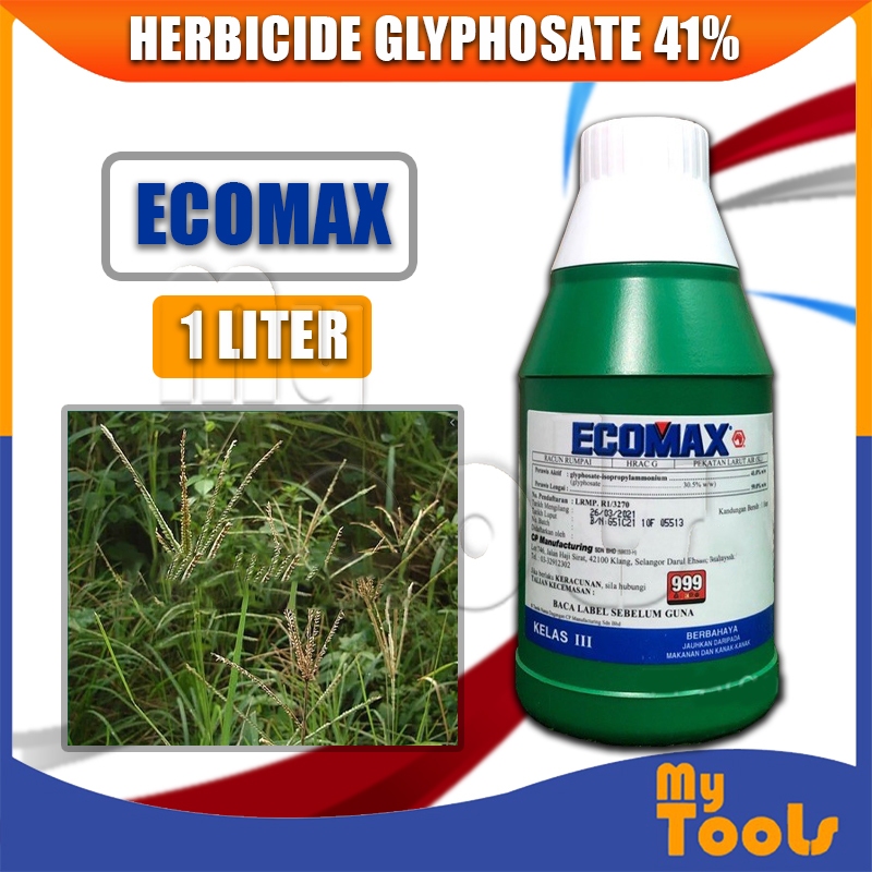 Crop Ecomax Herbicide 41% Class 3 Weeds Control (1L) | Shopee Malaysia
