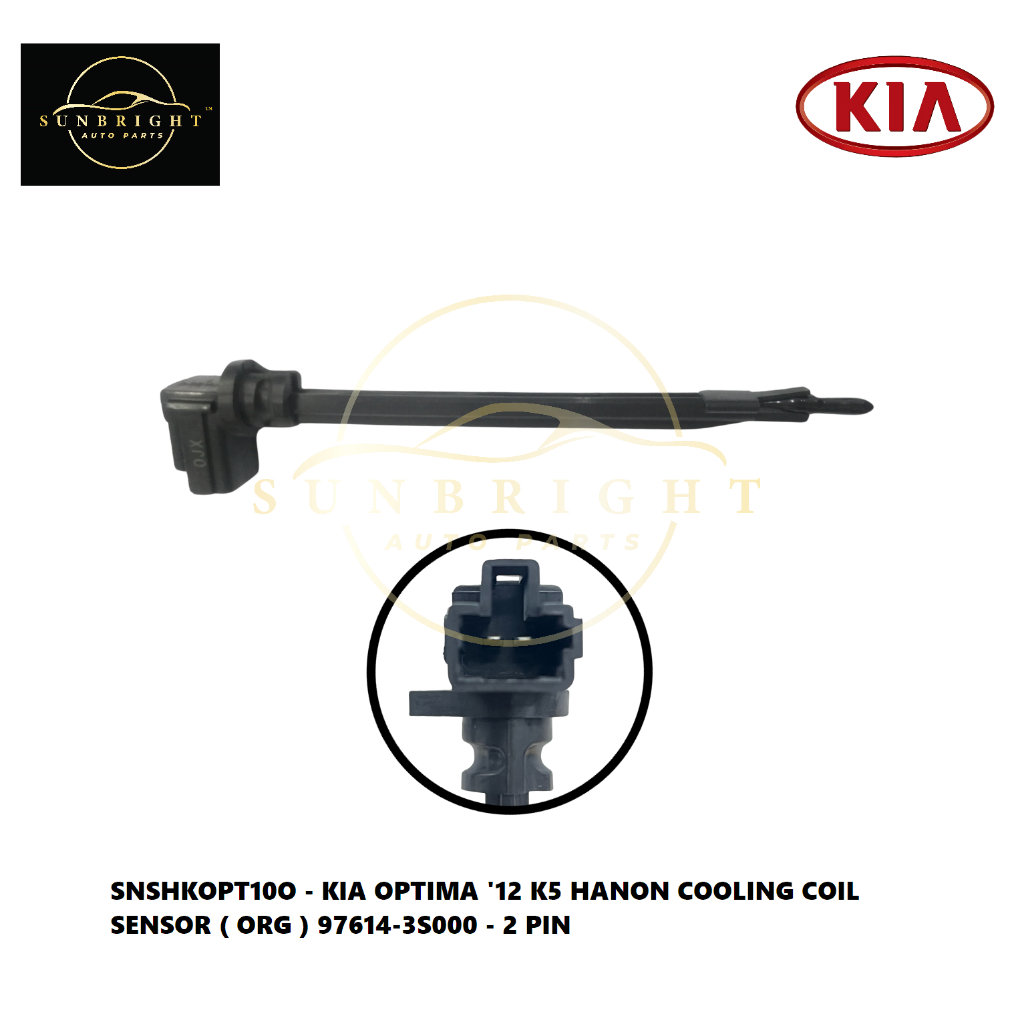 KIA OPTIMA '12 K5 HANON COOLING COIL SENSOR ( ORG ) 97614-3S000 - 2 PIN ...