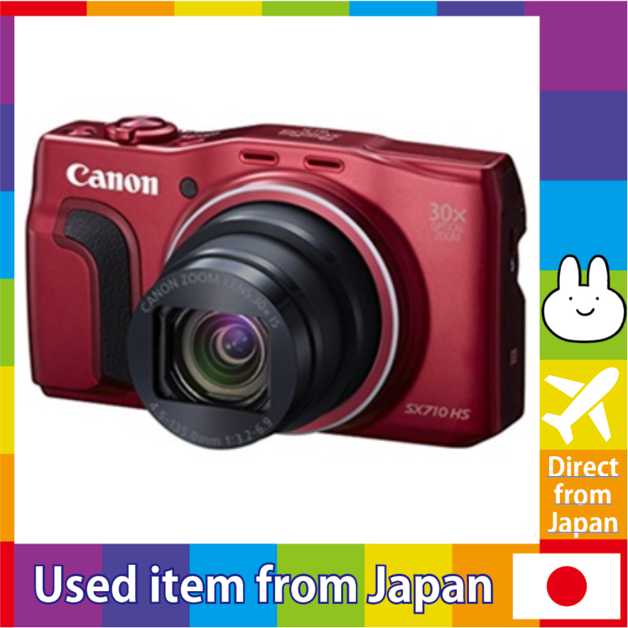 [Used in Japan] Canon Digital Camera PowerShot SX710 HS Red 30x Optical ...