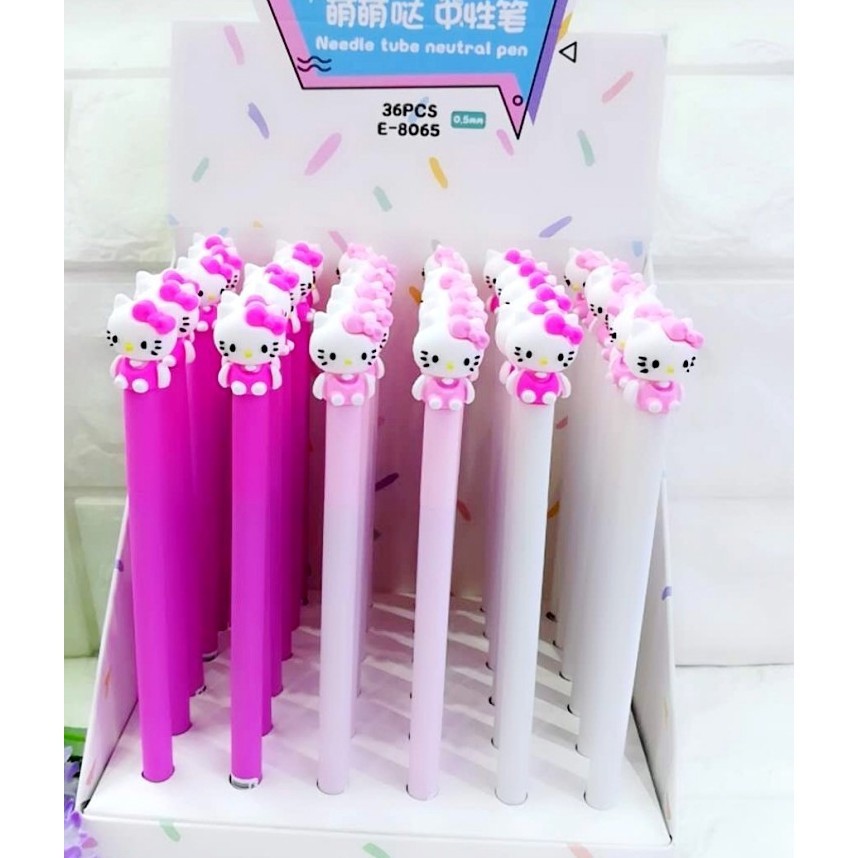 HELLO KITTY & SWAN FLAMINGO Children Kids Cartoon Pen | Pen Kartun ...