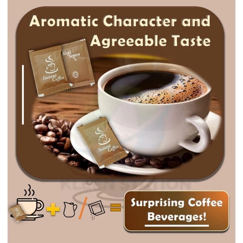 Instant Coffee Sachet Kopi Segera Pek ( 2gram ) | Shopee Malaysia