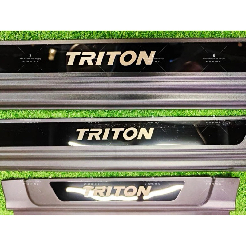 Mitsubishi Triton 2019-2024 Door Side Sill Step Plates Triton Door step ...