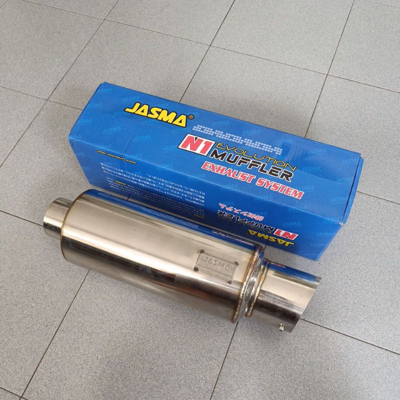 ️JASMA® N1 [ JRM-05 ] MUFFLER 11''x4''x3''x2'' INLET | Shopee Malaysia