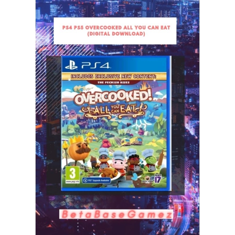 Overcooked all you can eat PS4 PS5 Full game Digital Download | Shopee ...